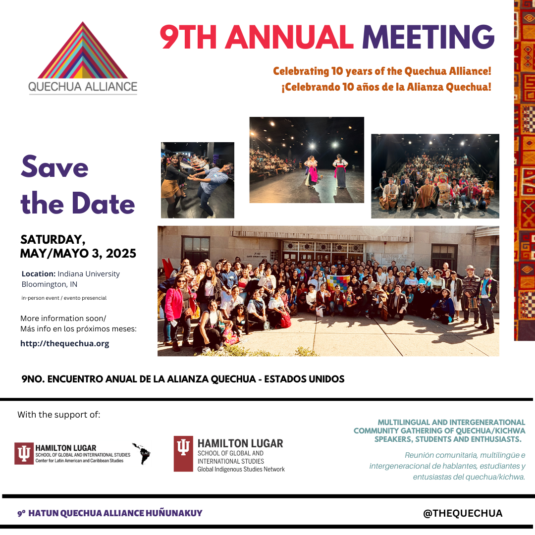 Annual Meeting – The Quechua Alliance